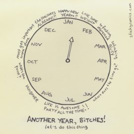 another year – sticky comics