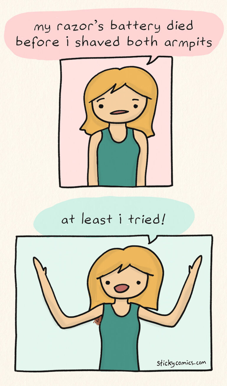 Tank top weather – sticky comics