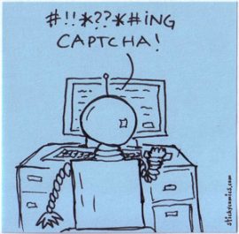 Captcha Gotcha – sticky comics