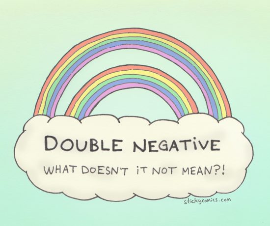 Double Negative – sticky comics