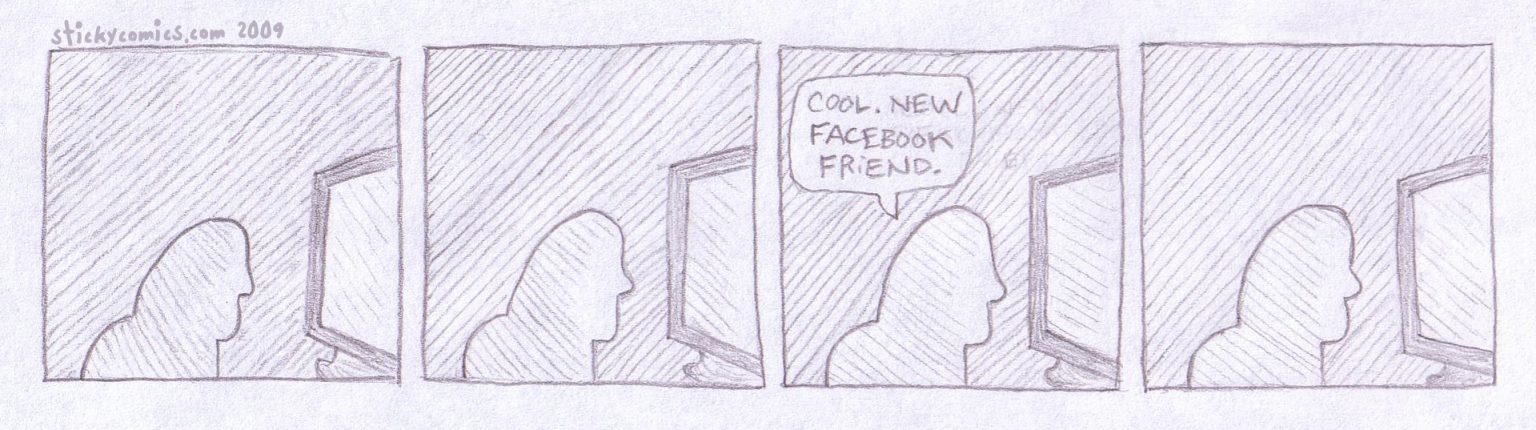 making friends – sticky comics