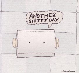 another shitty day – sticky comics
